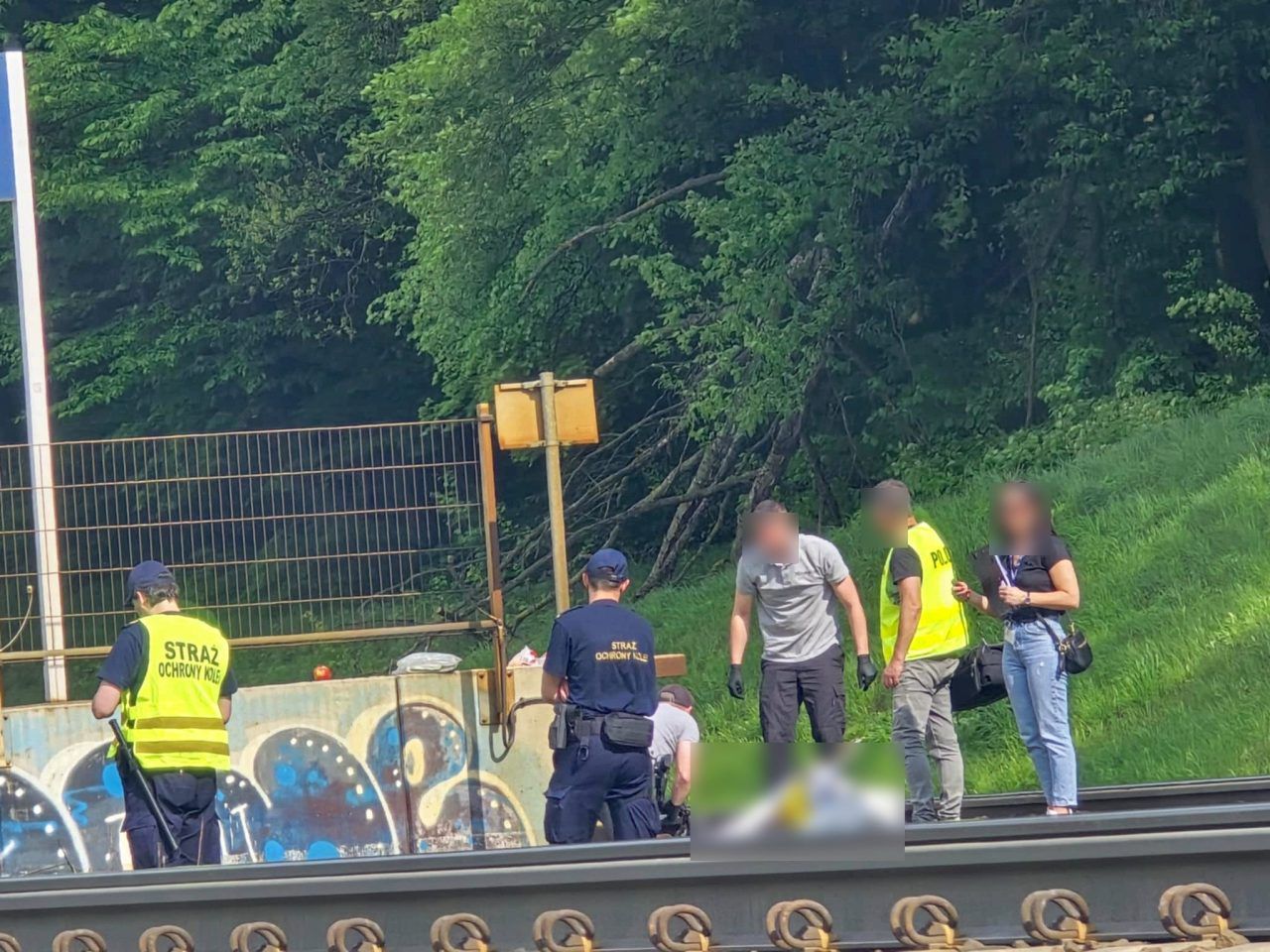 Tragedia na przystanku kolejowym. Nie żyje mężczyzna