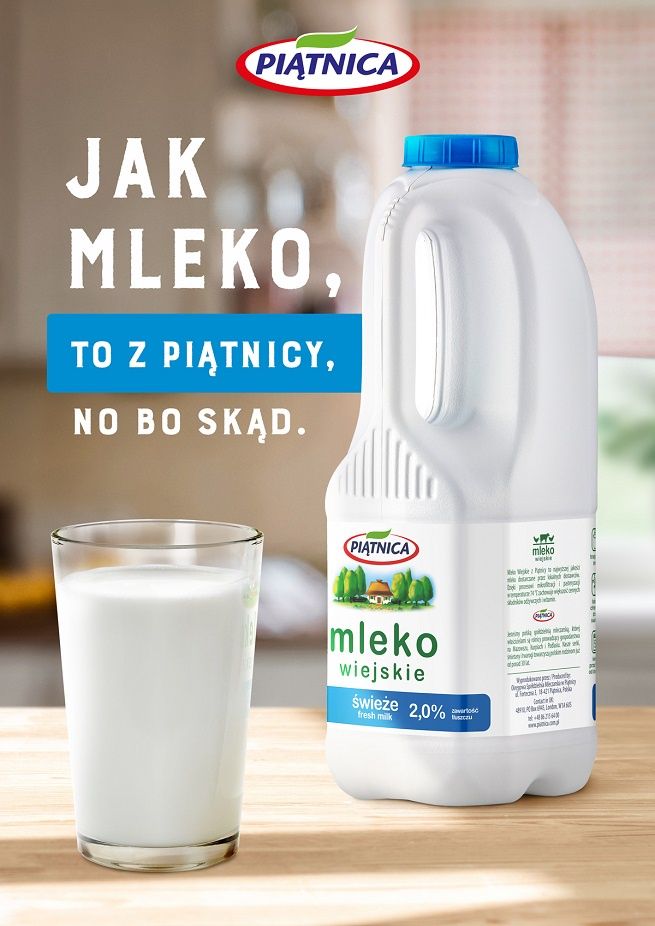 "To mleko to nie jest jakieś mleko" - przekonuje Piątnica