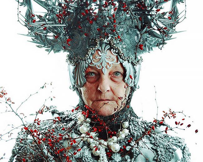 Marcin Nagraba pokazuje na swoich portretach bogactwo kultury słowiańskiej