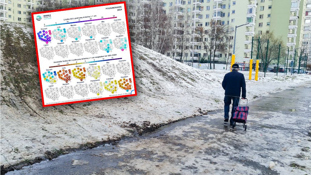 IMGW pokazał całoroczne mapy pogodowe. Luty zaskoczył