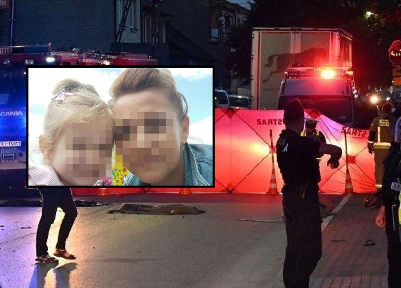 Tragedia w Daleszycach. Marzena z córeczką zginęły na oczach męża i ...