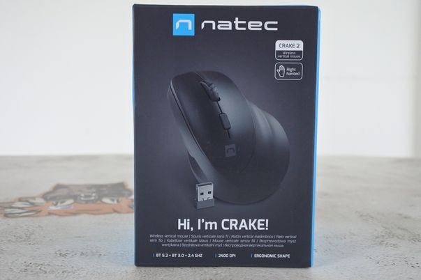 Natec Crake 2 - wertykalna myszka, która nie zrujnuje portfela