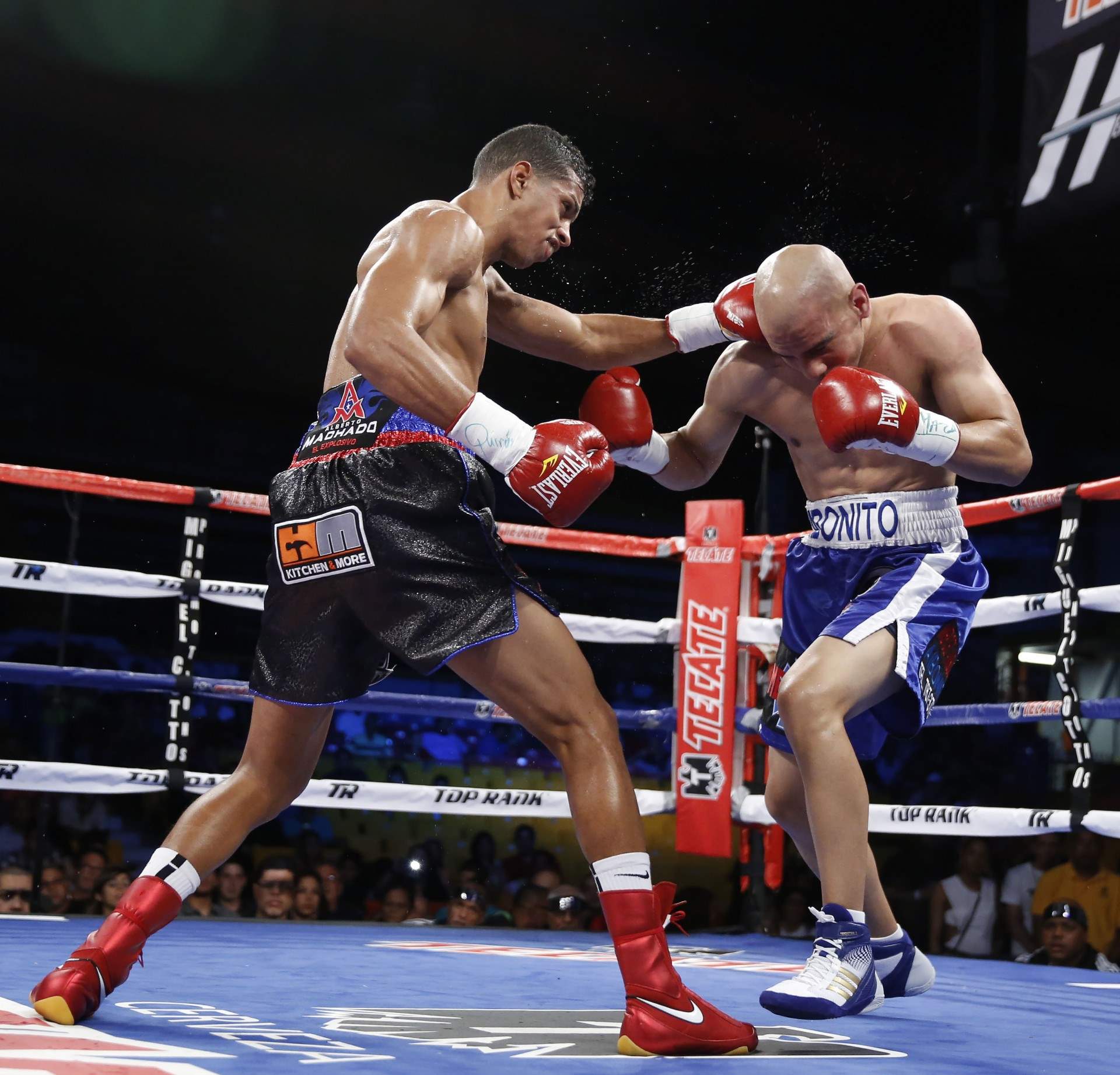 Alberto Machado o pierwszy pas mistrza świata w karierze. Rywalem ...