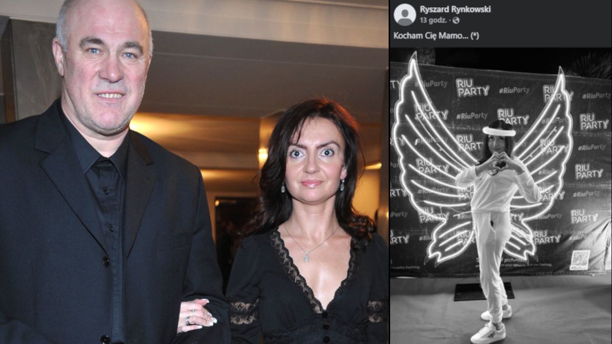 17-letni syn Ryszarda Rynkowskiego ŻEGNA zmarłą mamę
