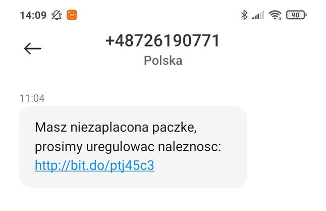 SMS o paczce. Każdy może go dostać, a cel jest jeden