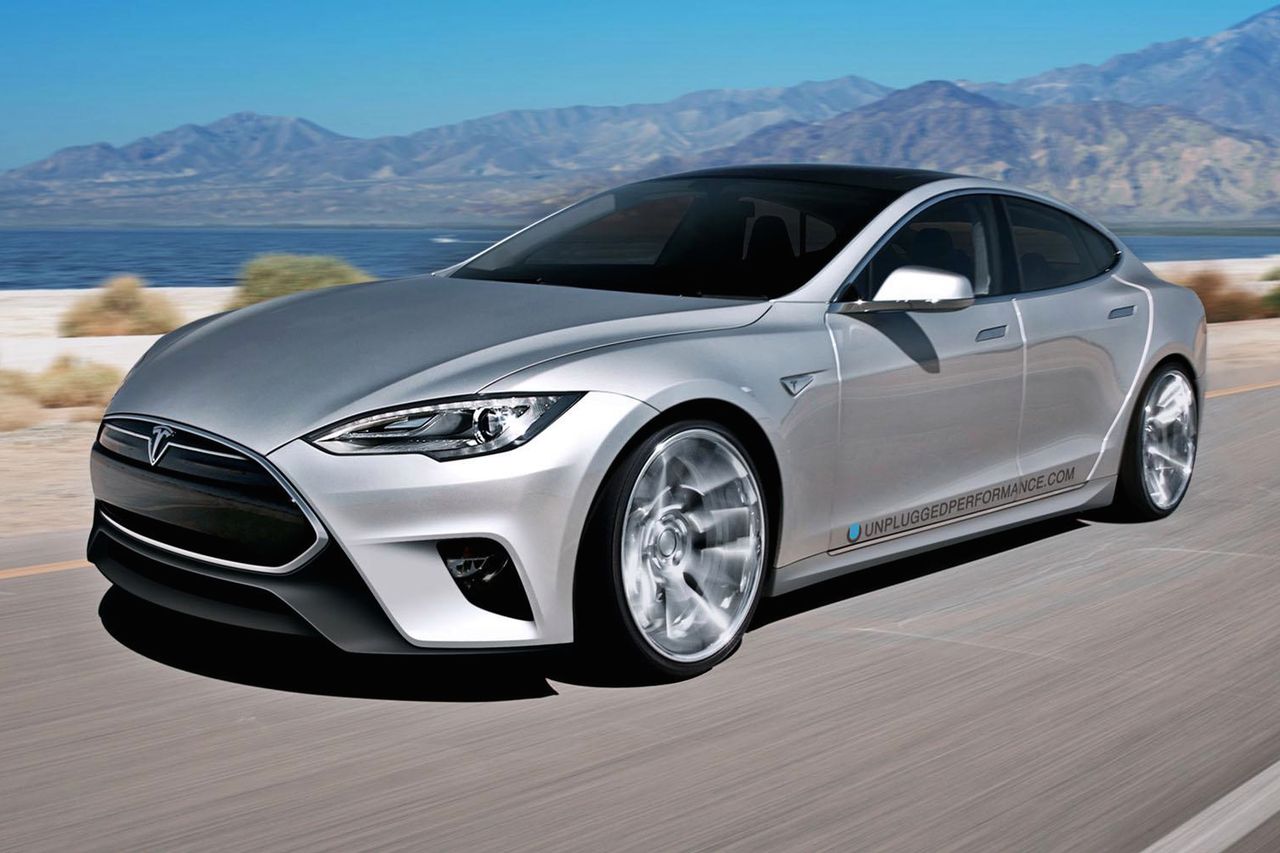 Saleen Tesla Model S – pierwsze szkice Saleen Tesla Model S – pierwsze szkice