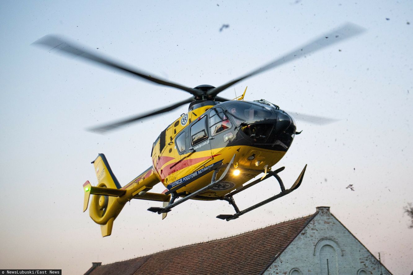 Wypadek w bazie wojskowej w Powidzu. Lądował helikopter LPR