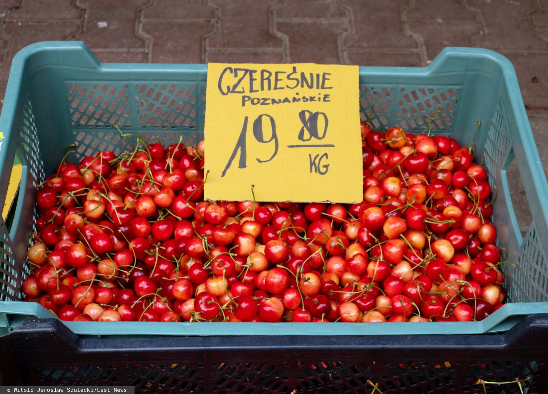 Czereśnie. Ceny niższe, ale zbiory zagrożone