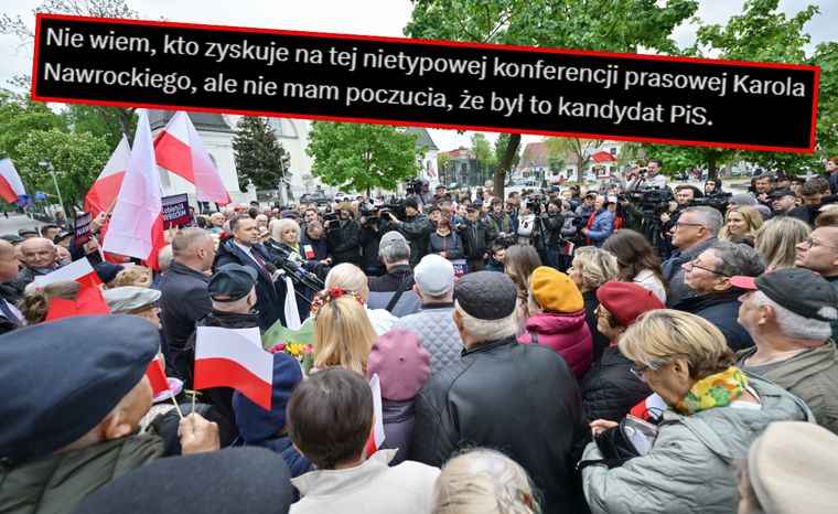 "To katastrofa". Lawina komentarzy po konferencji Nawrockiego