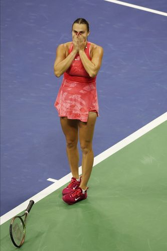 Sceny na US Open. Sabalenka rzuciła rakietą [WIDEO]