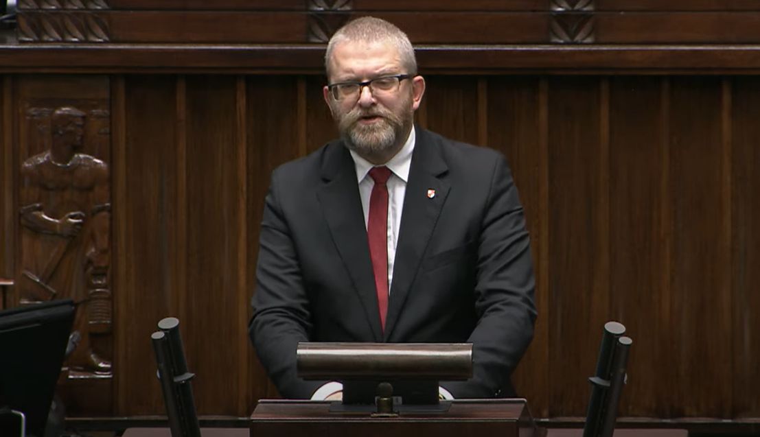 "My tu gadu-gadu". Braun z mównicy sejmowej o proteście na granicy - WP ...