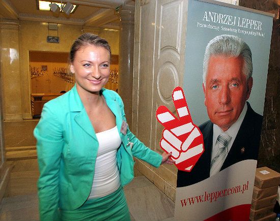Sandra Lewandowska: jestem za unią państw niezależnych - WP Wiadomości