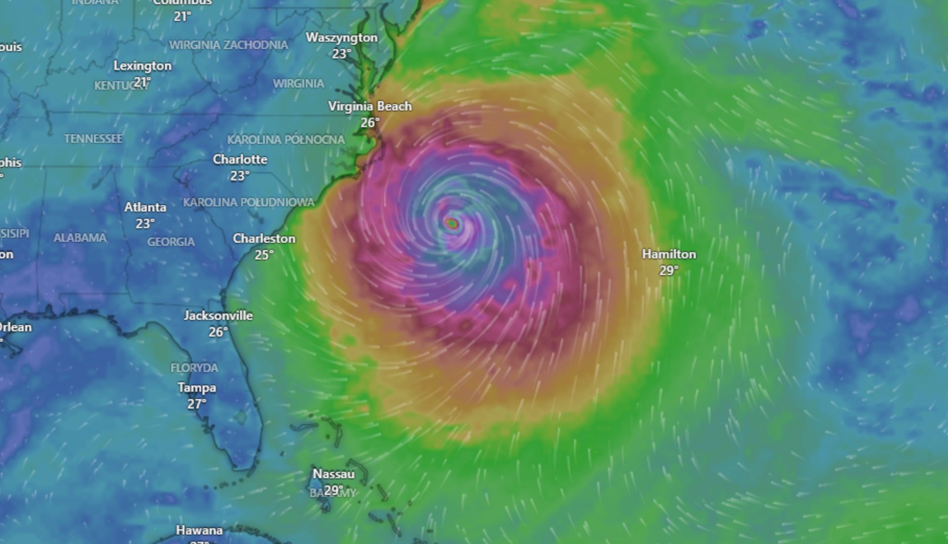 Gna do Polski znad Atlantyku. Pogoda oszaleje. Początek 27 sierpnia