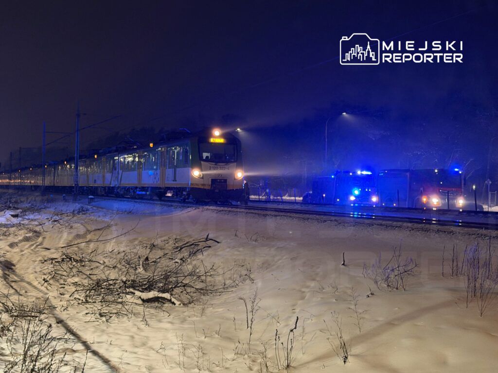 Warszawa: Tragiczne potrącenie przez pociąg w Wawrze. Zginął mężczyzna