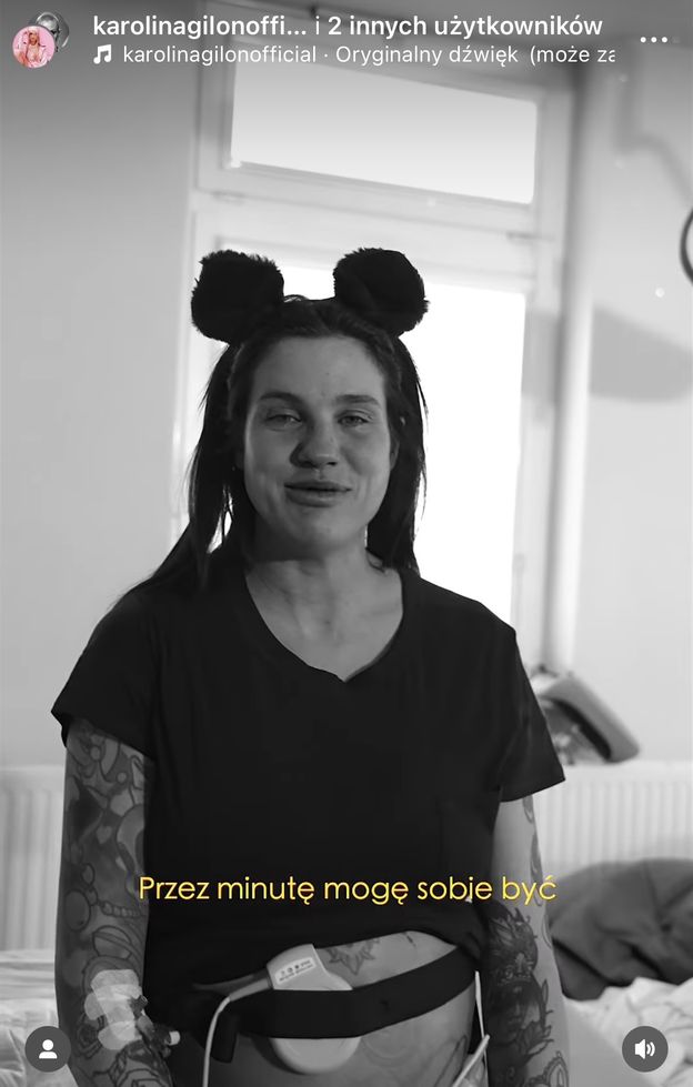 Karolina Gilon ciężko przeszła poród. Pokazała nagranie - Pudelek
