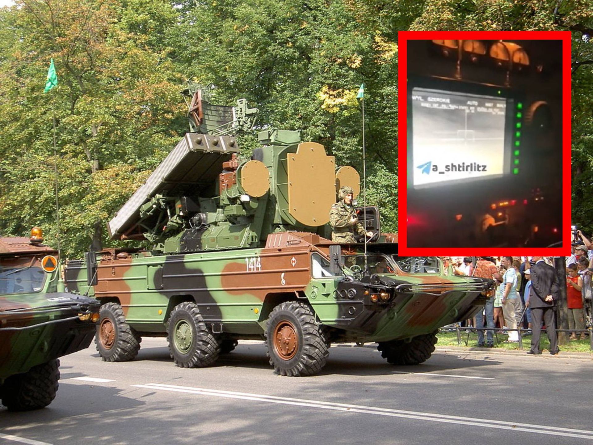 Polska "Osa" w akcji na froncie. Rosyjski Orłan-10 był bez szans