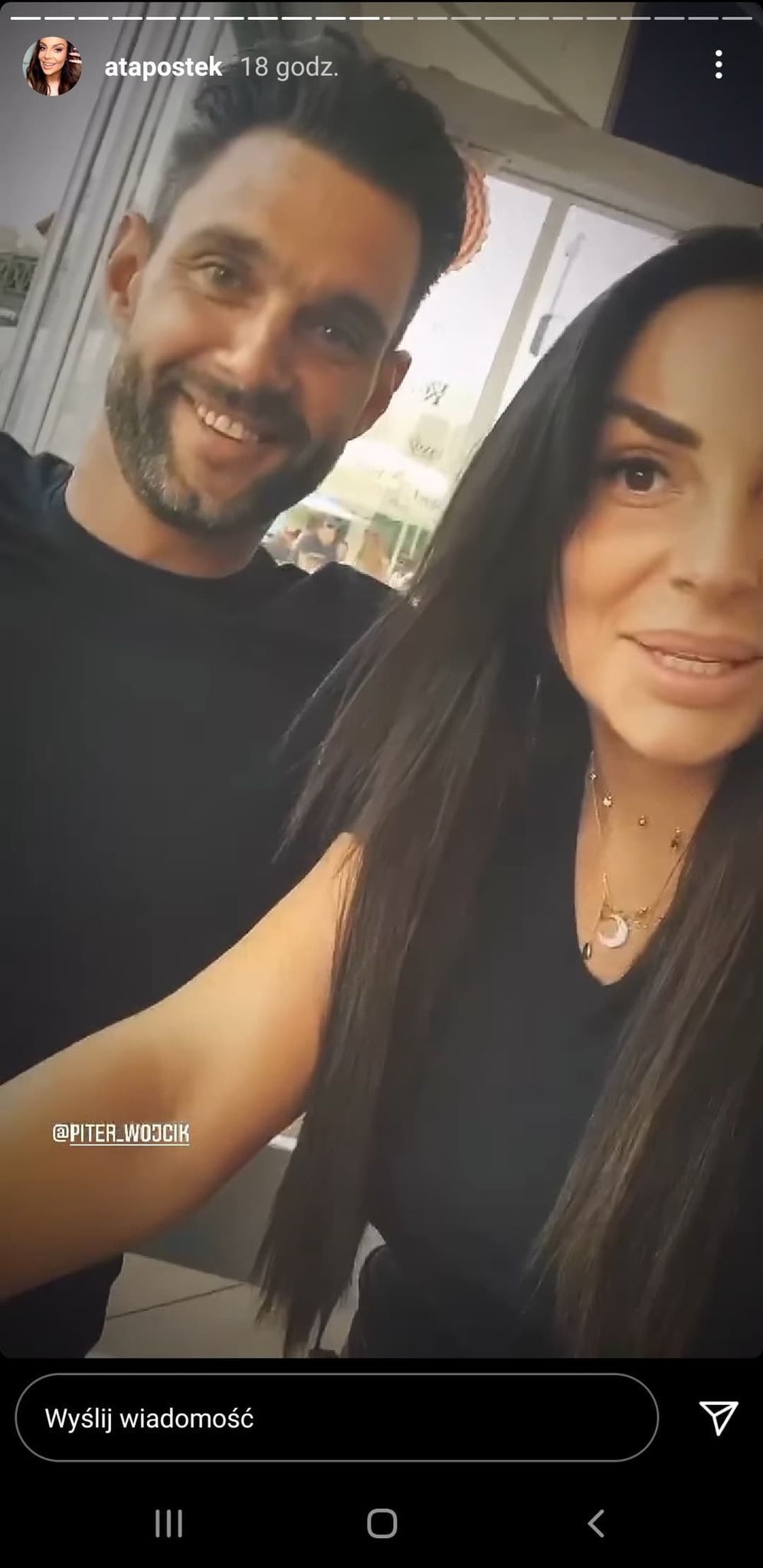 Ata Postek droczy się z chłopakiem przed kamerą. Jak tak dalej pójdzie ...