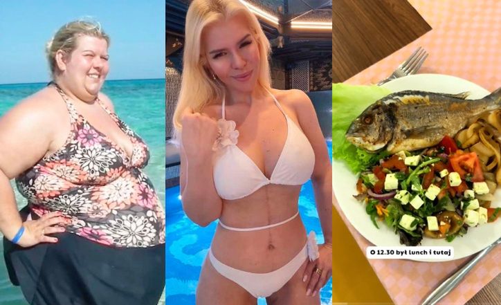 Kasia Guzik zrzuciła 115 kg. Pokazała, co je podczas wakacji all inclusive - Pudelek