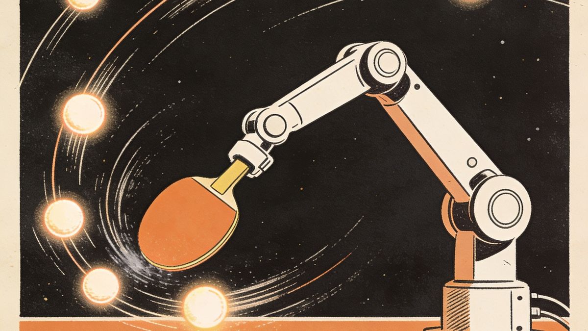 Robot pokonał zawodowych tenisistów stołowych
