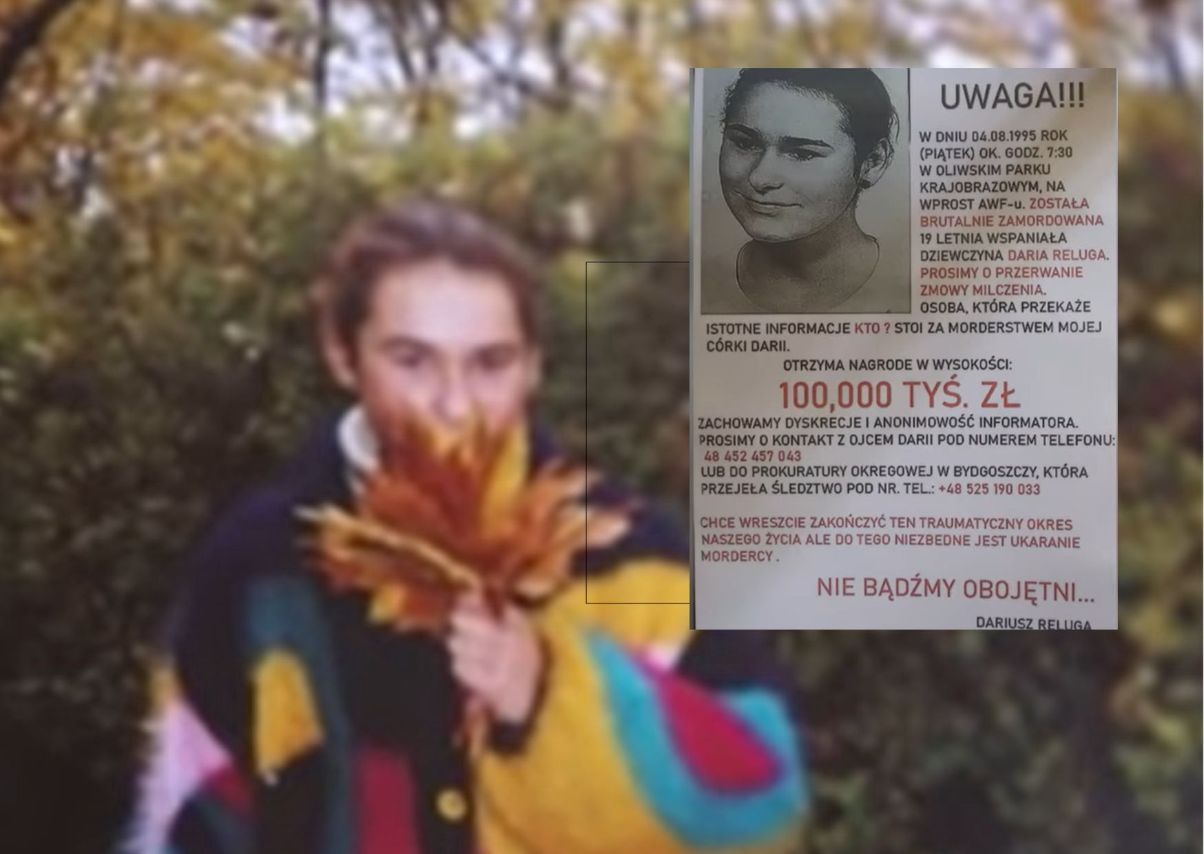 Kto zabił Darię Relugę? Po 28 latach od zbrodni ojciec ofiary wciąż ...