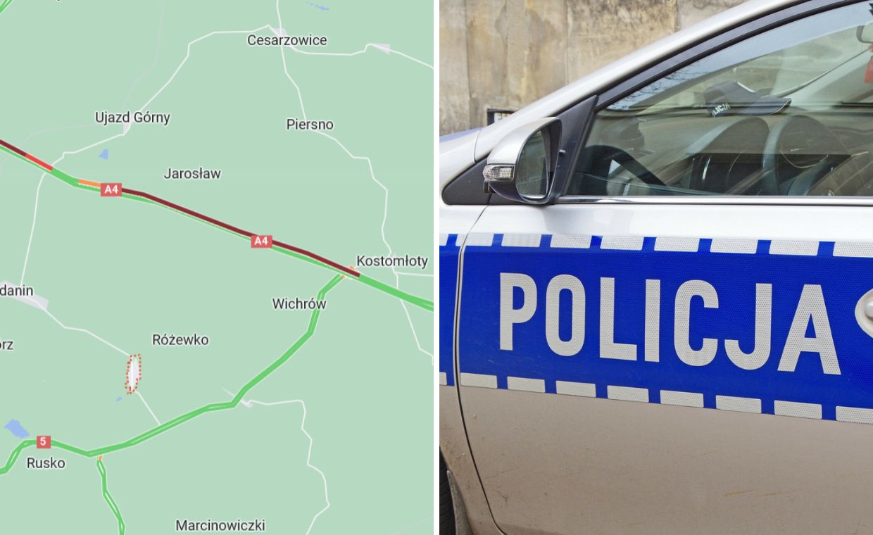 Karambol na autostradzie A4. Seria wypadków - WP Wiadomości