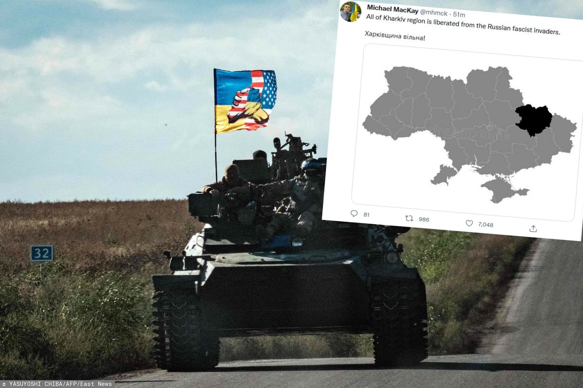 Jest potwierdzenie. Ukraińcy odzyskali cały obwód - WP Wiadomości