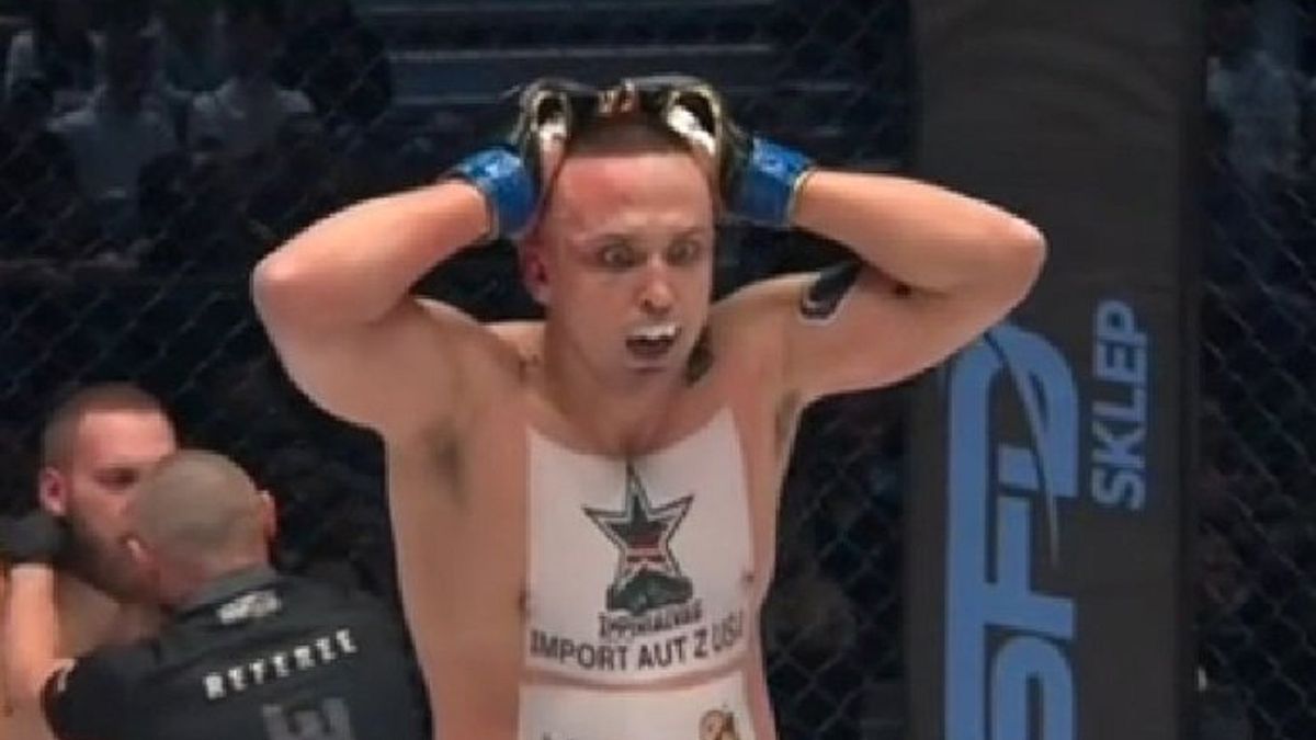 Co za debiut! Robert Pasut wszedł z drzwiami do Fame MMA