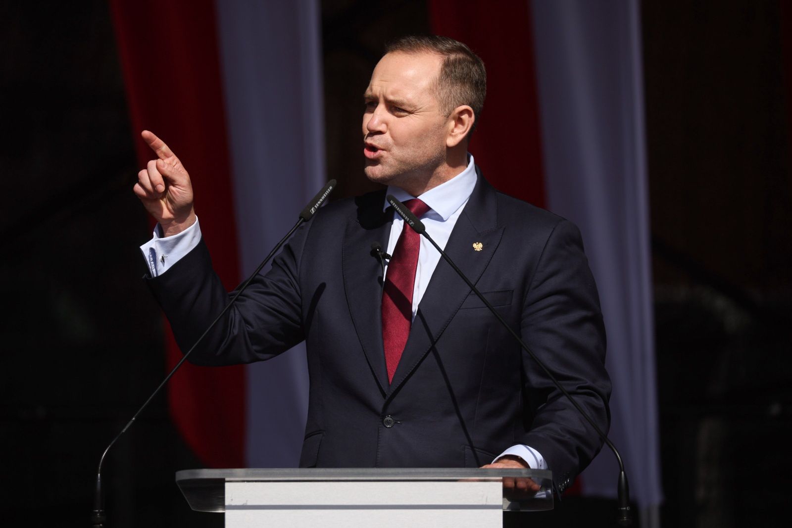 Nawrocki obiecuje pierwszeństwo dla Polaków u lekarza. Jest reakcja