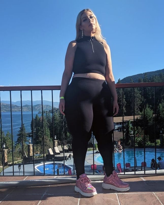 Kiedyś ważyła prawie 200 kg. "Mama bała się o moje życie"