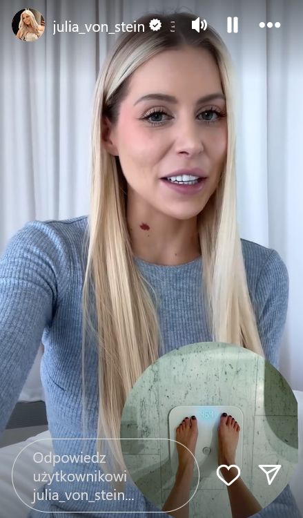 Julia von Stein żali się na problemy zdrowotne - Pudelek