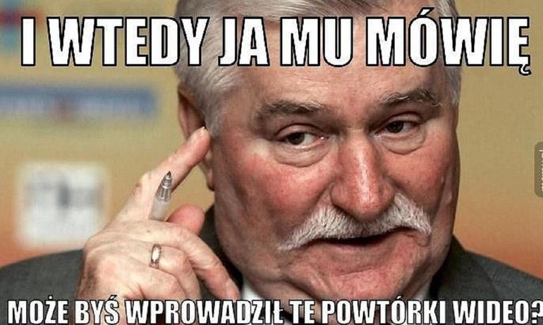 Marciniak, "Lewy" i Wałęsa. Memy po szalonym meczu Real - Bayern