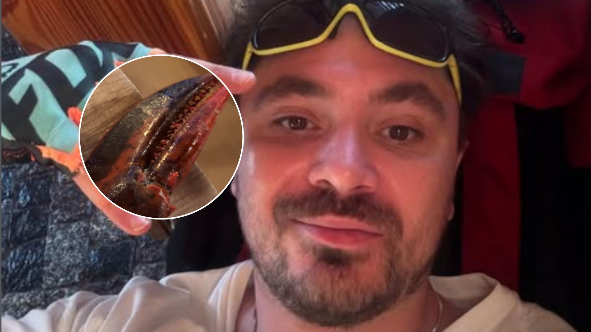 Daniel Martyniuk w Hiszpanii zajada homara. Ani śladu świąt