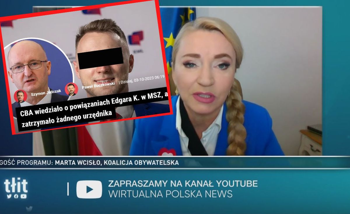 Afera wizowa. Posłanka KO komentuje doniesienia WP - WP Wiadomości