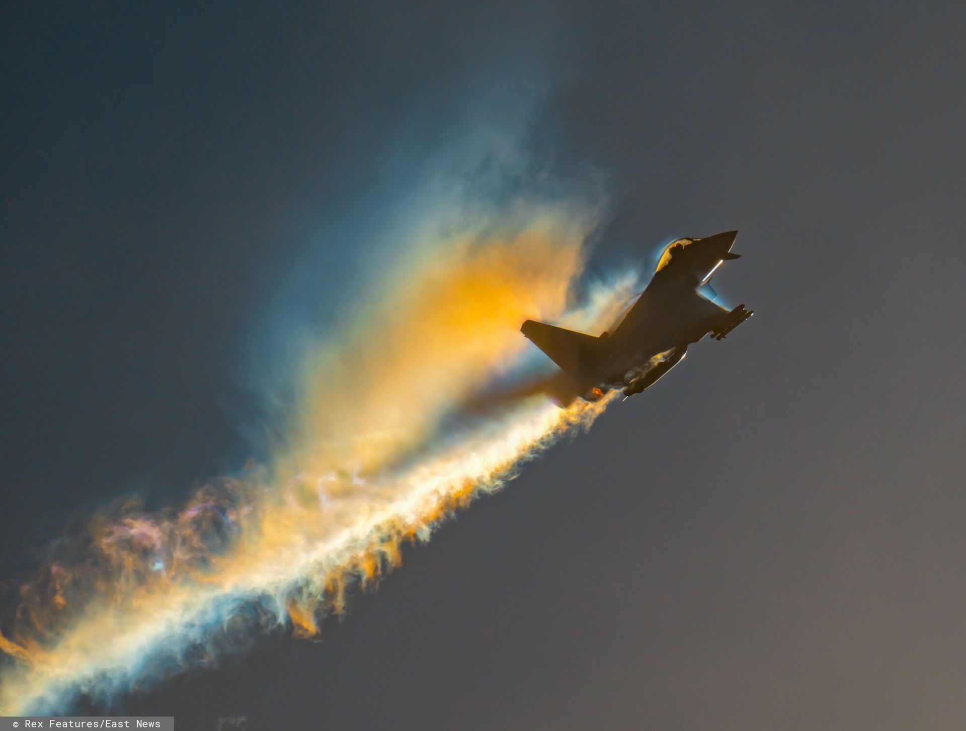 RAF Typhoon w akcji. Pierwszy lot nad Polską przeciw Rosji