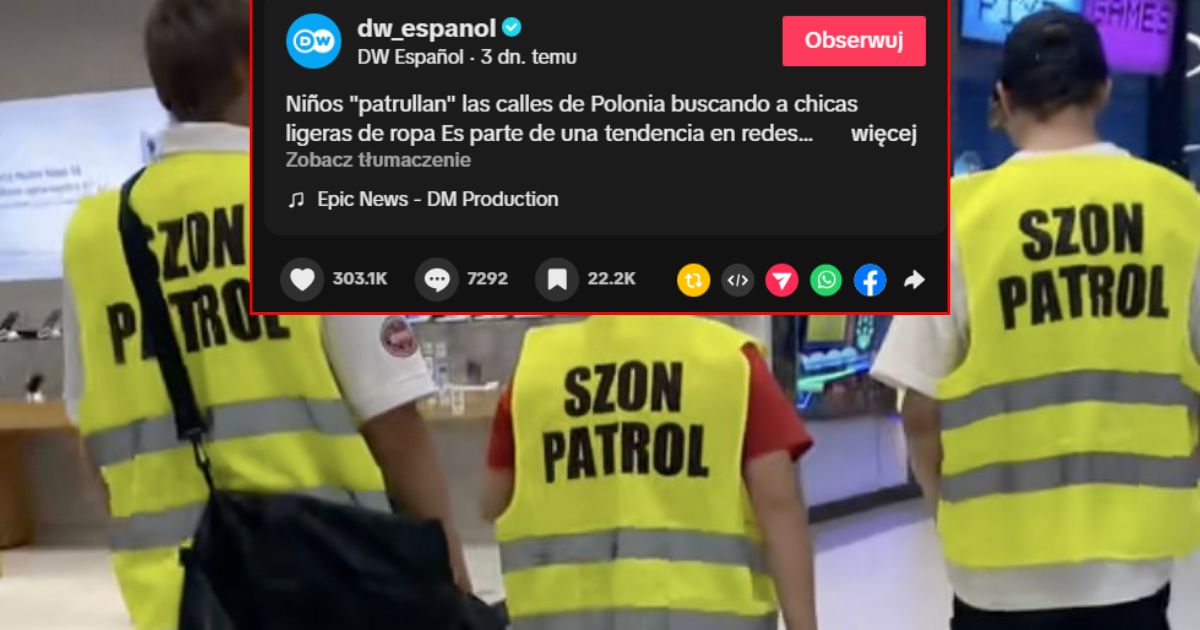 Szon patrol viralem za granicą? Filmik na ponad 3,5 miliona wyświetleń - Vibez