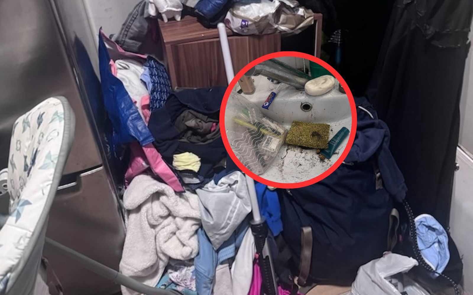 Dwoje dzieci w obrzydliwej ruderze. Ojca poszukiwano. Wiemy dlaczego