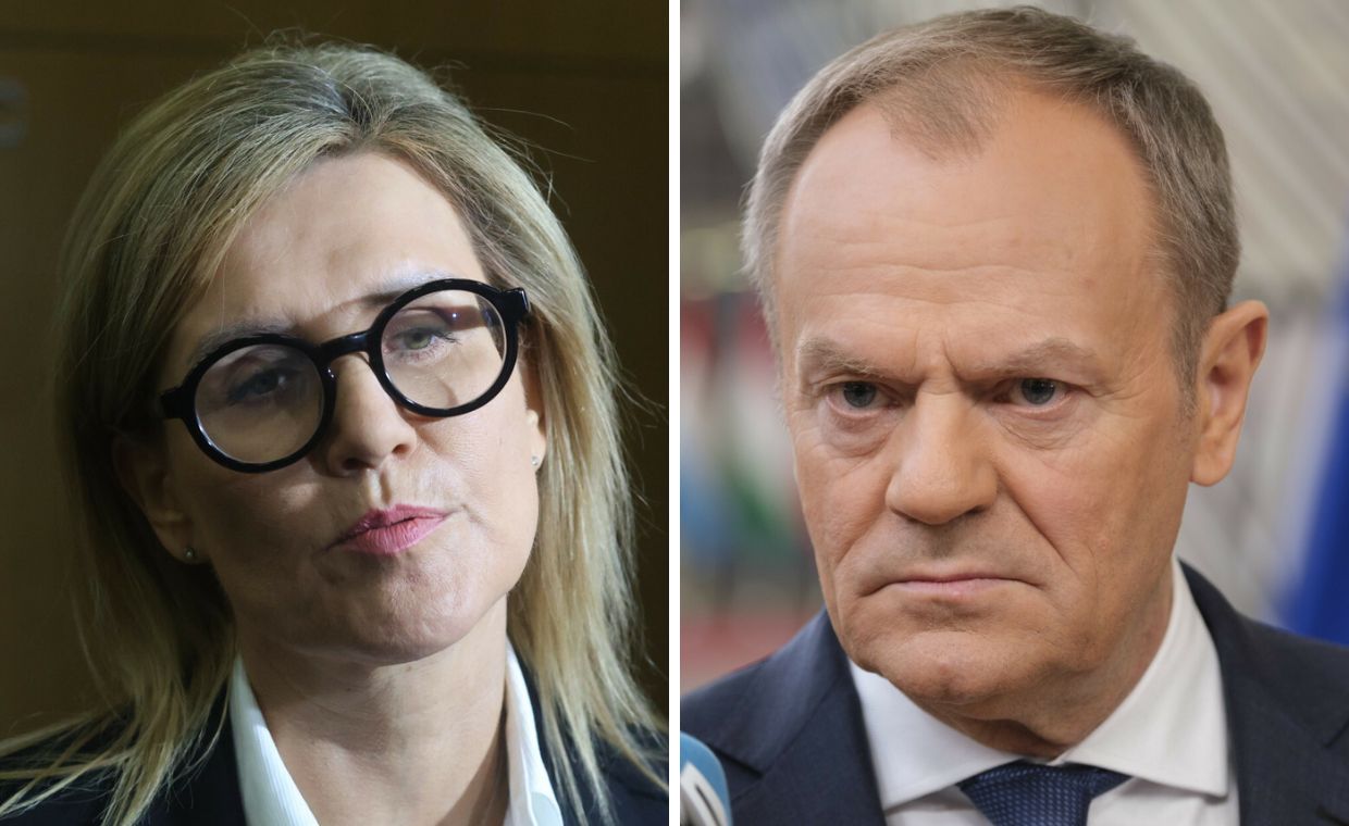 Wpis Tuska o Wrzosek. Żukowska: "Nie zgadzam się na taki podział"