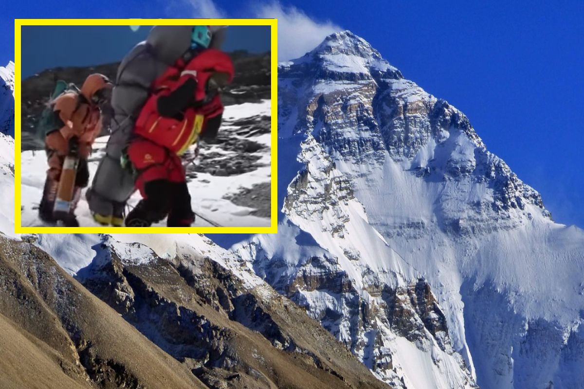 To jego zniesiono ze "strefy śmierci". Nawet nie podziękował