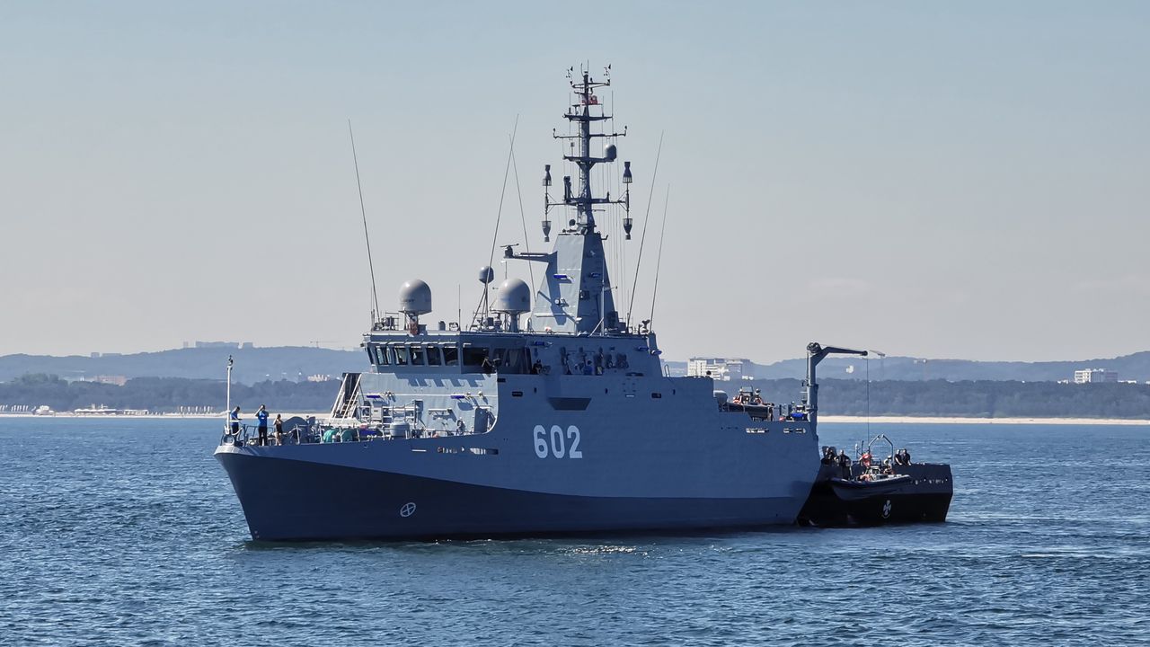 ORP Mewa przekazany Marynarce Wojennej RP. To trzecia taka jednostka