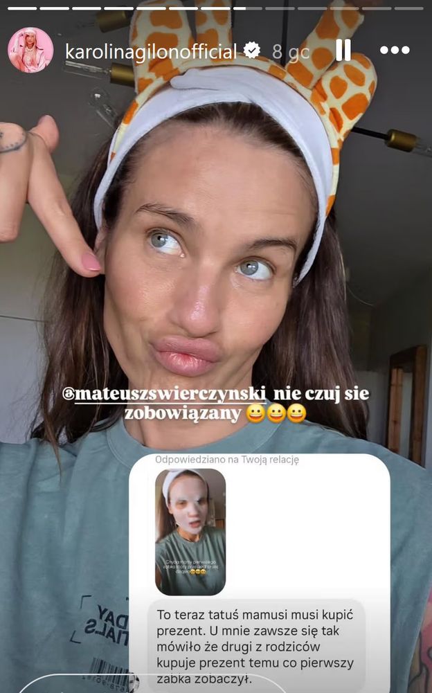 "Ciało młodej mamuśki przechodzi kryzys". Ważne wyznanie Karoliny Gilon - Pudelek