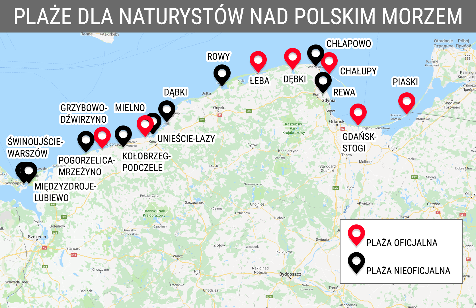 Wakacje dla naturystów. Miejsca nad morzem, w których wypoczniemy bez ...