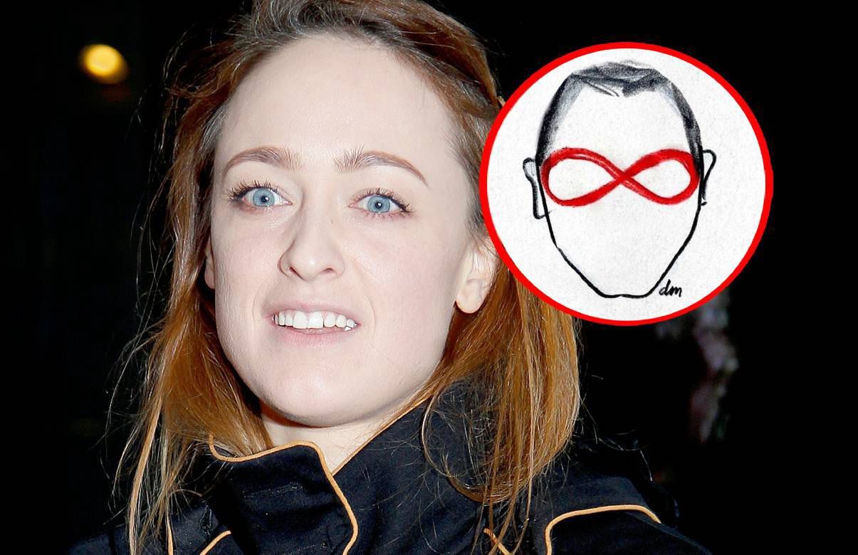 Matylda Damięcka nawiązała rysunkami do WOŚP. Wizerunek Owsiaka ...