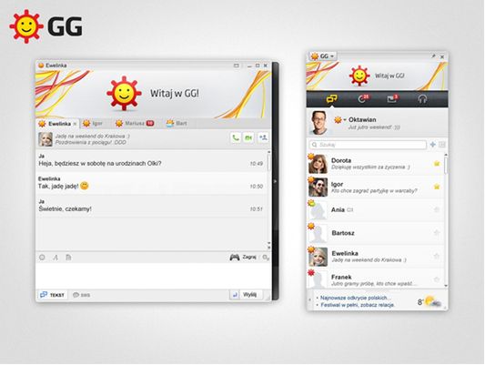 Duże zmiany w Gadu-Gadu. Nowe GG już do pobrania