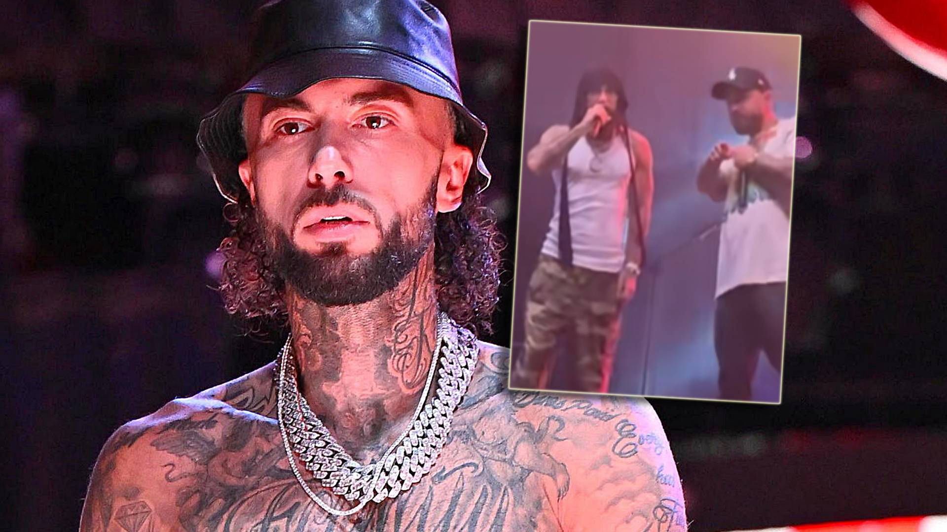 Malik Montana przerwał koncert. Na widowni panika