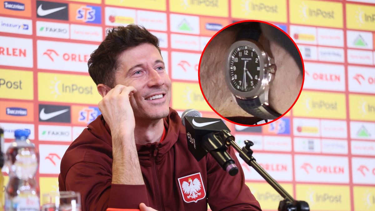 Można złapać się za głowę. Tyle kosztuje zegarek Lewandowskiego