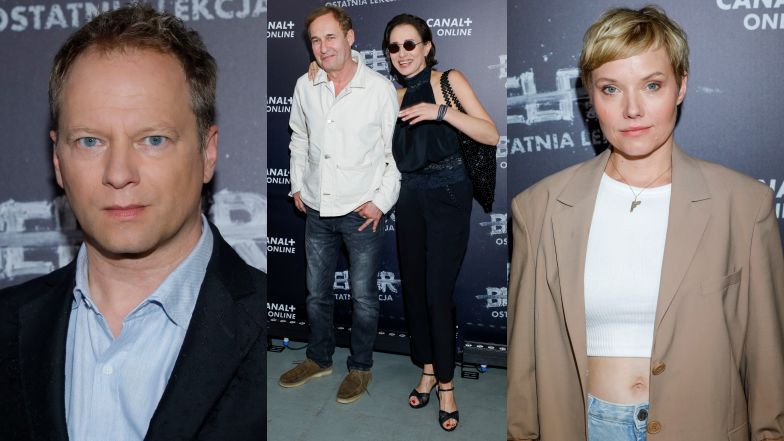 Gwiazdy promują serial "Belfer 3". Aktorka odsłoniła brzuch! - Pudelek