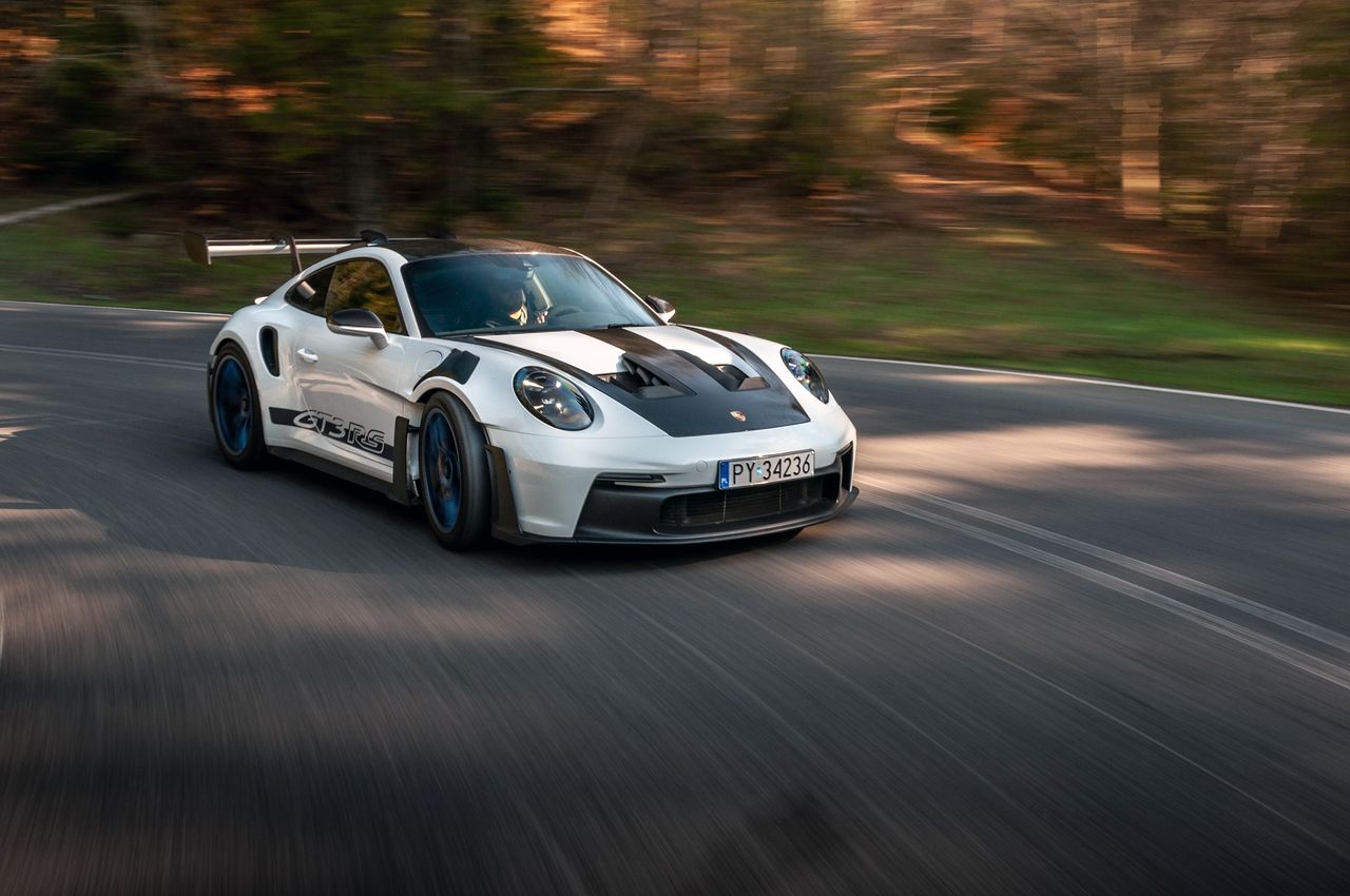 Test: Porsche 911 GT3 RS - aerodynamit