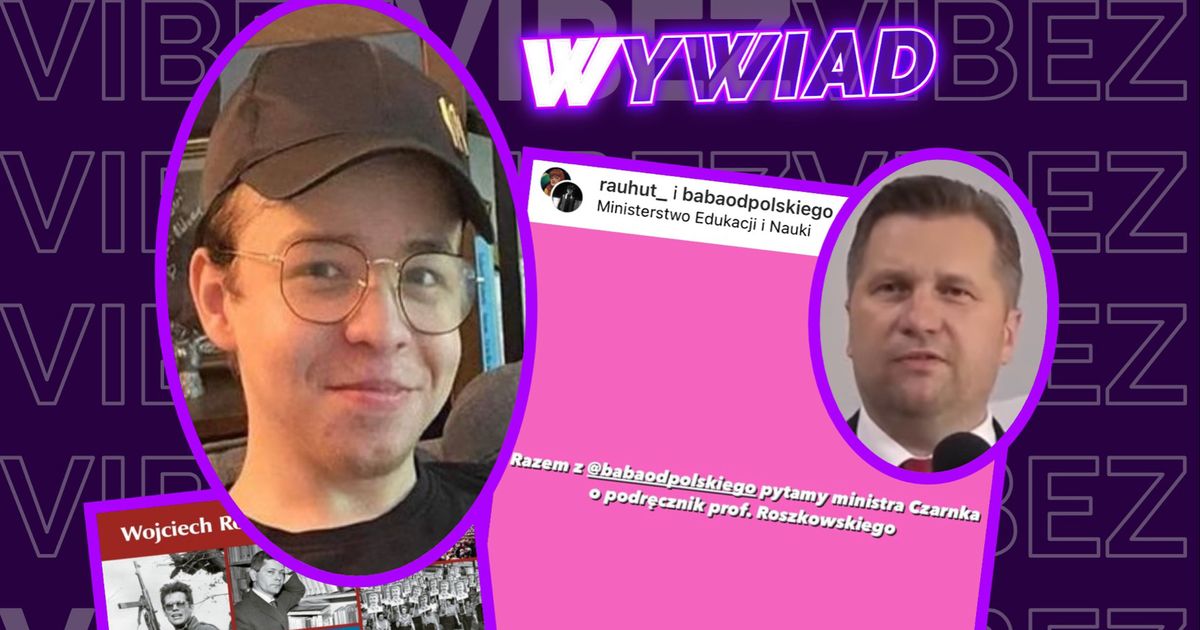 16-letni Maciej Rahut pisze do Czarnka. "Bo system edukacji jest tak bezwartościowy jak ten HiT ...