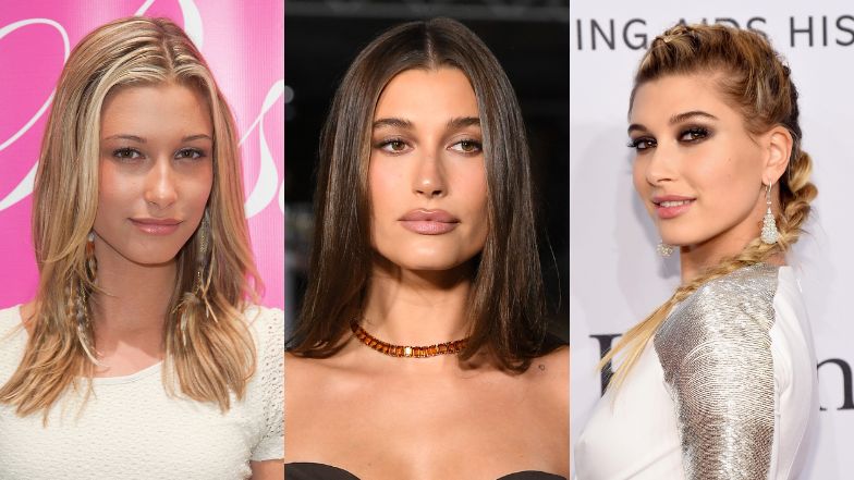 Metamorfoza Hailey Bieber. Tak zmieniała się przez lata - Pudelek