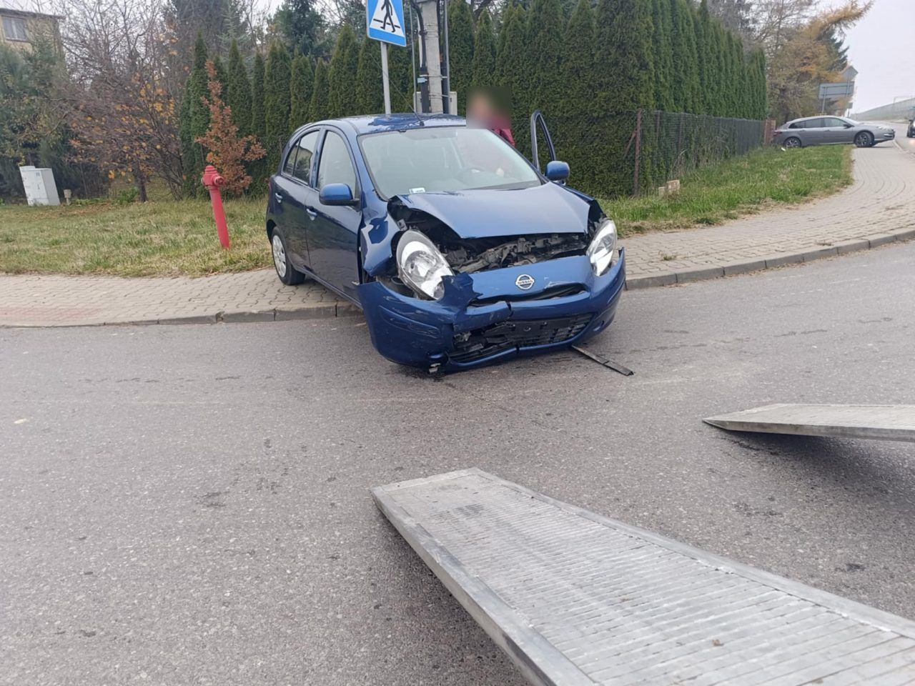 Kalinówka: Zderzenie samochodów osobowych – dwa auta rozbite i ...